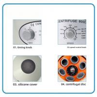 China Portable 800 Plasma Centrifuge 4000rpm 6 Placrers 10ml 15ml Angle Rotor Mini Centrifuge Laboratory Centrifuges Machine for sale