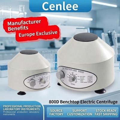 China Cenlee 800D Lab Centrifuge 4000rpm 6x10ml 1790xg ABS/Metal for Oil Testing & Biomedical Lab for sale
