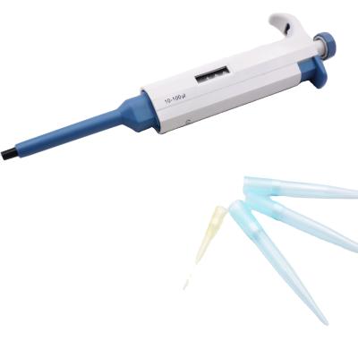 China Laboratory Grade Digital 100 - 1000Ul Adjustable Single Channel Mini Micropipette for sale