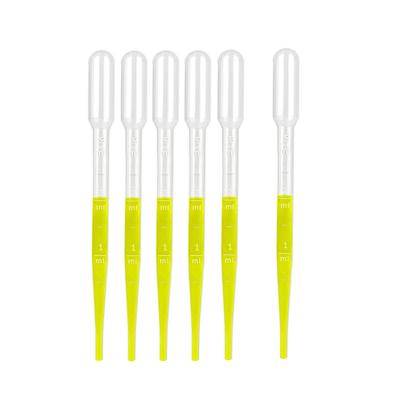 China Laboratory Graduated Transfer Pasteur Pipette 0.2mL 3mL Plastic Disposable Pasteur Pipette for sale