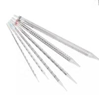 China Wholesale Price Disposable Sterile 1ml 2ml 5ml 10ml 25ml 50ml Pipette Serological Glass Pipettes for sale