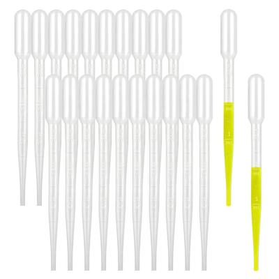 China 1000pcs/Bag 0.2ml 10ml 5ml 1ml 2ml 3ml Clear Disposable Lab Science Plastic Squeeze Transfer Pipettes Pasteur Pipette Dropper for sale