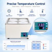 China Cenlee Four-Hole PID Digital Thermostatic Water Bath 100°C 800W for Biology Sample Warming and Incubation for sale