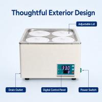 China Cenlee Four-Hole PID Digital Thermostatic Water Bath 100°C 800W for Biology Sample Warming and Incubation for sale