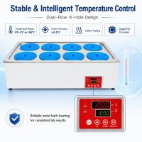 China Cenlee HH-8 Biological Research Lab 8-Hole PID Digital Control 100°C 1500W 304 Stainless Steel Constant Temperature Water Bath for sale