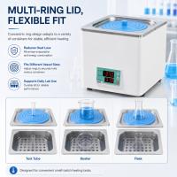 China Cenlee Biology Chemistry Research Stable 0.5C Temperature 160x160x130mm Chamber 220V Digital Thermostatic Water Bath for sale