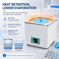 China Cenlee Biology Chemistry Research Stable 0.5C Temperature 160x160x130mm Chamber 220V Digital Thermostatic Water Bath for sale