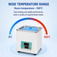 China Compact 1-Hole Thermostatic Water Bath 160x160x130mm Chamber for Medical Lab Sample Heating and Education for sale