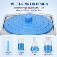 China Compact 1-Hole Thermostatic Water Bath 160x160x130mm Chamber for Medical Lab Sample Heating and Education for sale