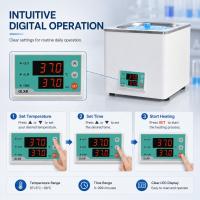 China Cenlee Laboratory Sample Heating Precise Digital Control 1-Well Ambient to 100C 300W Constant Temperature Water Bath for sale