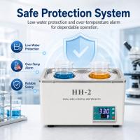 China Cenlee Laboratory Reagent Incubation Dual Hole PID Digital Control Room Temp to 100C Constant Temperature Water Bath for sale