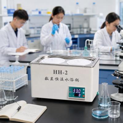 China Cenlee 304 Stainless Steel Dual Well 600W Digital Thermostatic Water Bath for Biological and Chemical Research Laboratory for sale
