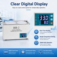 China Cenlee 304 Stainless Steel Dual Well 600W Digital Thermostatic Water Bath for Biological and Chemical Research Laboratory for sale
