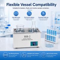 China Cenlee 304 Stainless Steel Dual Well 600W Digital Thermostatic Water Bath for Biological and Chemical Research Laboratory for sale