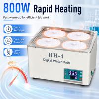 China Cenlee Bench Top 4-Hole Laboratory Water Bath 220V PID Temperature Control for Education Research and Sample Processing for sale