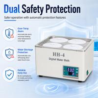 China Cenlee Bench Top 4-Hole Laboratory Water Bath 220V PID Temperature Control for Education Research and Sample Processing for sale