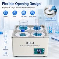China Cenlee Chemical Testing & Education Lab Rapid Heating 800W SUS304 4-Hole Digital Constant Temperature Water Bath for sale