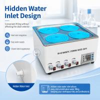 China Cenlee Laboratory Constant Temperature Water Bath with 4 Independent Stirrers 800W Heating for Aquaculture Hygiene and Education for sale