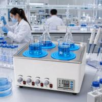 China Cenlee Biology Pharmaceutical Lab Efficient Mixing 4-Position RT-100°C 0-2400rpm Stainless Steel Magnetic Stirring Water Bath for sale