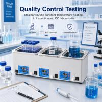 China Cenlee HH-S3 Digital Triple Chamber Water Bath 220V 900W for Chemical Research, Sample Preparation and Quality Control Testing for sale