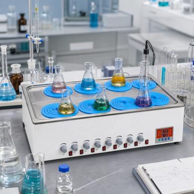 China Cenlee Magnetic Stirring Water Bath 1500W 100°C Laboratory Heating Mixer for Chemical Research and Sample Preparation for sale