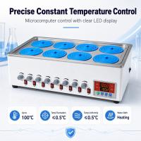 China Cenlee 8-Position Magnetic Stirring Water Bath Laboratory Equipment for Biological Sample Mixing and Temperature Control for sale