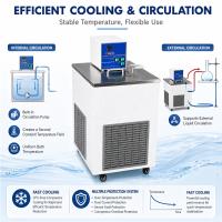 China Cenlee Low Temperature Constant Temperature Circulating Water Bath -5~99.9℃ ±0.5℃ Stainless Steel for Lab Biological Testing for sale