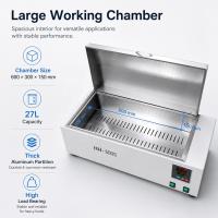 China Cenlee Digital Display Constant Temperature Water Bath 27L Stainless Steel Lab Water Bath for Distillation Drying Serum Test for sale