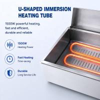 China 1500W Digital Thermostatic Water Bath 27L High Flow Circulation Heating Tank for Lab Reagent Heating and Boiling Sterilization for sale