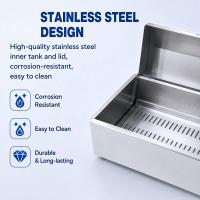 China 1500W Digital Thermostatic Water Bath 27L High Flow Circulation Heating Tank for Lab Reagent Heating and Boiling Sterilization for sale