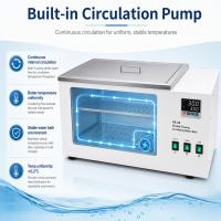 China Cenlee Thermostatic Water Bath 304 Stainless Steel Digital LED RT+5-100C Large Capacity Circulating Bath for Chemical Pharma Lab for sale