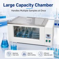 China Cenlee HH-40 Dual Window Constant Temperature Water Bath Digital Laboratory Circulating Bath for Chemical Research Testing for sale