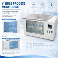 China Cenlee Thermostatic Water Bath Dual View LED Display Stainless Steel Circulating Bath for Distillation Drying Concentration Lab for sale