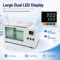 China Cenlee Thermostatic Water Bath with Circulating Pump 304 Stainless Steel LED Display RT+5-100C for School Biology Teaching Lab for sale