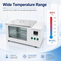 China Cenlee Thermostatic Water Bath with Circulating Pump 304 Stainless Steel LED Display RT+5-100C for School Biology Teaching Lab for sale