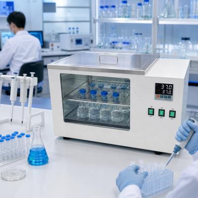 China Cenlee Laboratory Circulating Water Bath Double Viewing Window 304 Stainless Steel Digital Thermostatic Bath for Sample Heating for sale