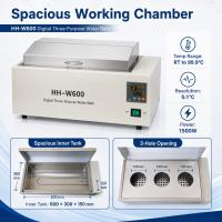 China Cenlee Constant Temperature Water Bath 1500W Digital Stainless Steel Lab Water Bath for Distillation Drying Concentration for sale