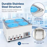 China CENLEE Thermostatic Water Bath Magnetic Stirrer Digital Display Anti-Corrosion Steel for Clinical Lab for sale