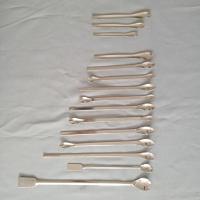 China 20/30cm Lab Use Stainless Steel Medicinal Spoon Spatula Sampling Spoon Scoop Mixing Spatula for Lab Consumables for sale
