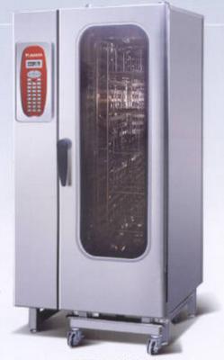 China 20 Tray Combi Oven Commercial Kitchen Equipments With 20 GN 1/1*1'' Dishes for sale