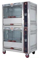 China Stainless Steel Electric Baking Ovens With Rotisserie , 1050x720x1720mm for sale