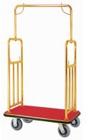China Room Service Trolley With Titanium Gold Plated Tube for sale