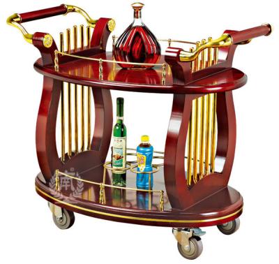China Annatto Hotel Liquor Trolley C-90 Room Service Equipments 980*560*860mm for sale