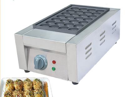 China Stainless Steel Single Fish Pellet Grill 2000W Snack Bar Machine 540*280*200mm for sale