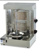 China Gas Kebab Machine Mini Gas Shawarma Vertical Broiler For Snack Bar for sale