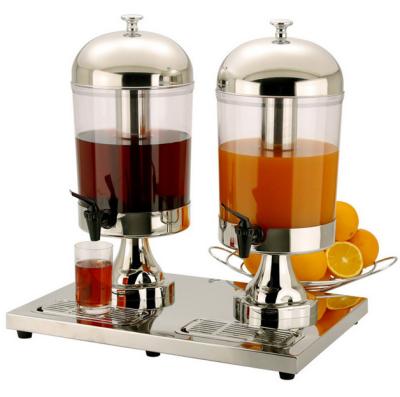 China Stainless Steel  Double Juice Dispenser for sale