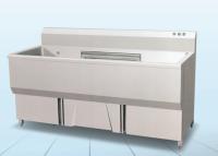 China WJB-180 Single Cylinder Food Washing Machine / Commercial Kitchen Equipment for sale