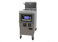 China Meat Donut Potato 25L Electric Automatically Lift Open Fryer 1 Year Warranty for sale