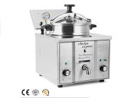 China 16L Table Top Pressure Fryer / Commercial Kitchen Equipment With International Patent for sale