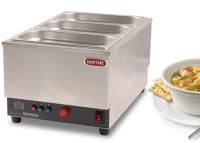 China Countertop Food Warmer Snack Food Equipment Electric Bain Marie Three Tank for sale